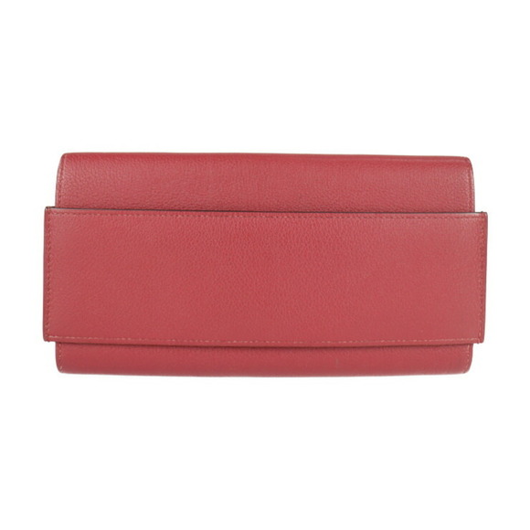Hermes | Bags | Hermes Passan Long Wallet Ever Color Rouge Grena Red ...